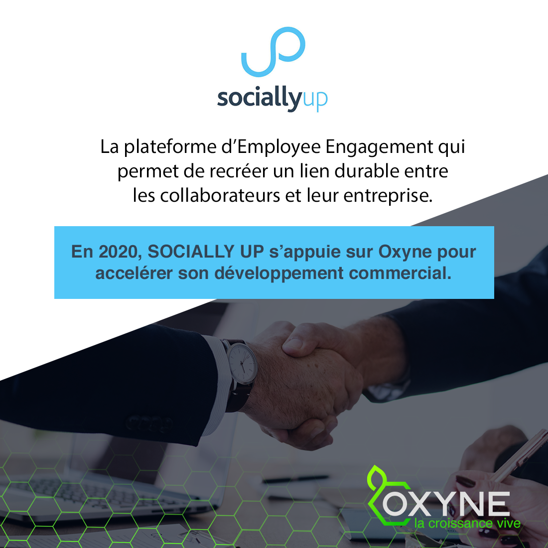 [ NEW STARTUP ] Socially_up 🤝 - Oxyne